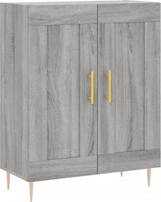 Skříň highboard šedá sonoma 69,5 x 34 x 180 cm kompozitní dřevo 3189947
