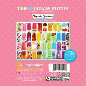 EUROGRAPHICS Puzzle Nanuková duha v plechové krabičce / 1000 dílků / 6