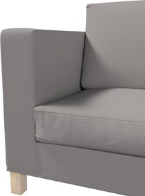 Potah na pohovku IKEA  Karlanda rozkládací, krátký barva béžová látka pletený vzor