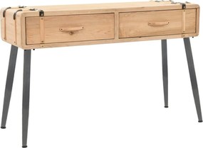 vidaXL Konzolový stolek masivní jedlové dřevo 115 x 40,5 x 76 cm [245772]