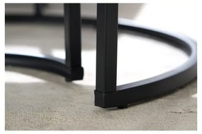 Massive home | 2SET konferenční stolek ELEGANCE 70 CM mramorový vzhled