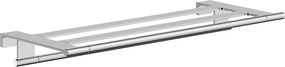 Hansgrohe AddStoris S - Polička s držákem ručníku, délka 66 cm, chrom 41781000