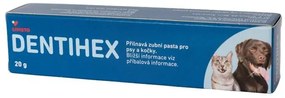 Dentihex 2 mg/g pasta pro psy a kočky 20g