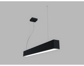 LED 2 Závěsné vnitřní stropní svítidlo LINO D.90 cm černé