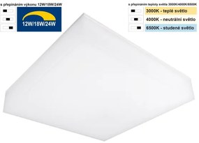 Top Light - LED Koupelnové stropní svítidlo BOXTER LED/24W/230V IP54 28x28 cm