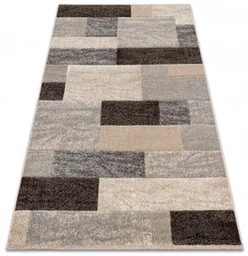koberec FEEL 5756/15055 Obdélníky béžový velikost 280x370 cm | krásné koberce cz