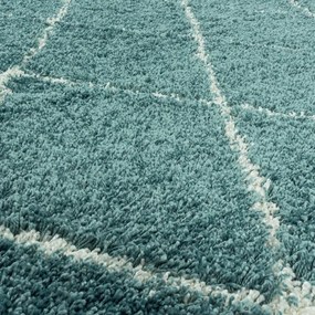 Vopi | Kusový koberec Alvor shaggy 3401 blue - 240 x 340 cm
