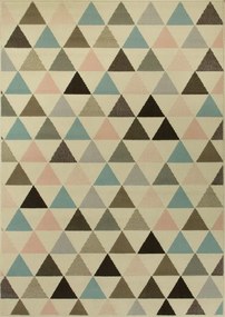 Kusový koberec LUNA 503525/85833 béžový/barevný Rozměr: 120x170 cm