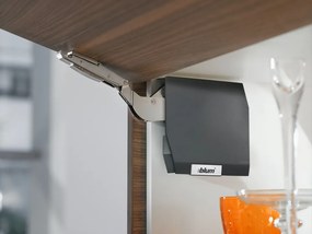 BLUM Sada zdvihacích mechanizmů Aventos HK-S slabý s tlumením + krytky antracit