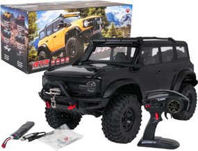Terénní auto R/C WILDERNESS 1:10 k ovládání černé