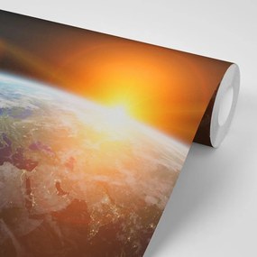 Fototapeta pohled na planetu z vesmíru