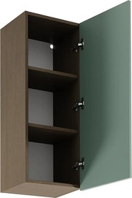 SORENTO bg | horní skříňka G40 policová | 40 cm | PRAVÁ | baltic/zelená