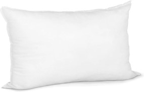 Bílý povlak na polštář knoflíky Rozměr polštáře: 70 x 90 cm