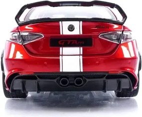 Bburago Plus - Alfa Romeo Giulia GTAm - Met Red #99 / měřítko 1:18