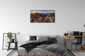 Obrazy na plátně Horské slunce 100x50 cm