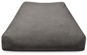Fialový manšestrový sedací vak Sofa Snug – SLOWDOWN
