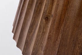 BIZZOTTO Dřevěný jídelní stůl ORISSA 120 cm hnědý 0747234