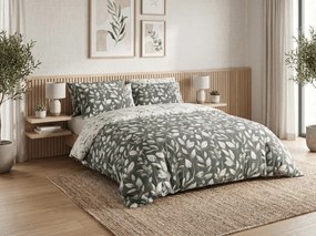 Povlečení z mikrovlákna DREAMFLOR zelené Rozměr povlečení: 70 x 90 cm | 140 x 220 cm