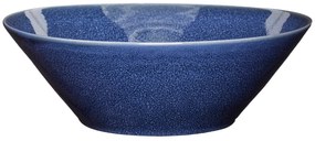 OnaDnes -20% Tmavě modrá keramická mísa Hübsch Glaze 30 cm