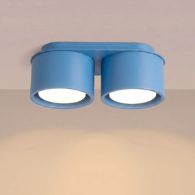 Sollux Lighting Stropní svítidlo MODO 2 azurové GX53