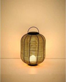 Taupe LED lucerna na USB (výška 36 cm) Saranella – Kave Home