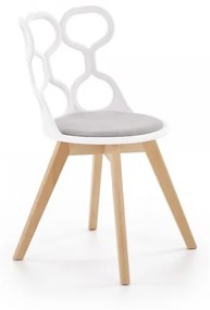 Jídelní židle Leopold / bílá