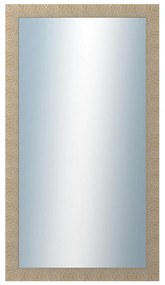 DANTIK - Zarámované zrcadlo - rozměr s rámem cca 50x90 cm z lišty Golf Champagne (2490)