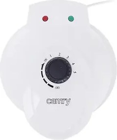 Camry CR 3022 bílá / Vaflovač / 1000 W / nepřilnavý povrch