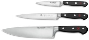 Wüsthof Wüsthof - Sada kuchyňských nožů CLASSIC 3 ks černá GG300