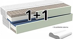 MPO Trade MPO matrace 1+1 ORTHO SENIOR 80x190 cm potah Easy clean