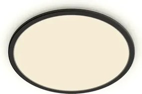 Philips Superslim CL550 18W černá / Koupelnové přisazené LED svítidlo