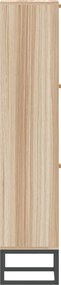vidaXL Botník 52 x 25 x 120 cm kompozitní dřevo [352129] Barva: Bílá