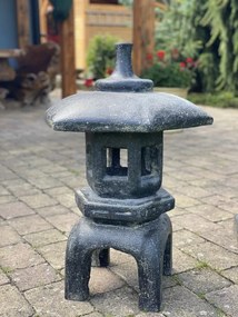 Menší zahradní lampa Pagoda 75 cm