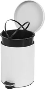 ALDA Freedom Fresh bílá / Pedálový odpadkový koš / 5 l / Soft-Close /