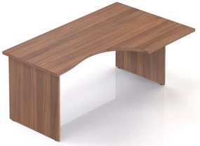 Rauman Ergonomický stůl Visio 160 x 70/100 cm Barva: Ořech