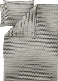 Livarno® Ložní povlečení Renforcé, 200 x 220 cm, 70 x 90 cm (béžová / navy modrá)