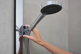 Hansgrohe Rainfinity, Showerpipe 250 1jet EcoSmart s termostatem ShowerTablet 350, chromová, HAN-28742000