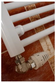 A-Interiéry Koupelnový radiátor Eco EC 60185 / bílá RAL 9016 (184x60 cm) - eco_ec60185