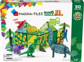 Stavebnice magnatiles - svět dinosaurů xl 50 ks set