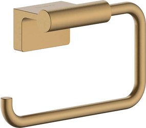 Hansgrohe AddStoris S - Držák toaletního papíru, kartáčovaný bronz 41788140