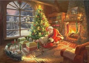 SCHMIDT Puzzle Santova nadílka / 1000 dílků / rozměr 69,3 × 49,3 cm