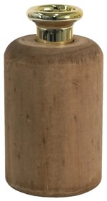 Dekorativní váza Hnědá 9*17 cm – 9x17 cm