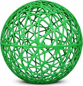 3D koule Fiberglass, pr. 50 cm, zelená, nesvětelná