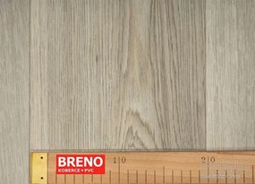 Breno PVC BLACKTEX Columbian Oak 629L – světlejší dřevo, šíře 400 cm