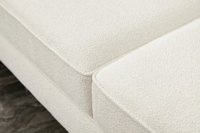 Hanah Home Rohová pohovka BERLIN krémová se zlatou pravá 258 cm