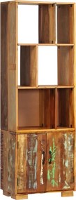 vidaXL Police na knihy 60 x 35 x 180 cm masivní mangovníkové dřevo [247480] Barva: Vícebarevný