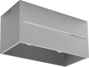 Sollux Lighting Stropní svítidlo LOBO 2 šedé