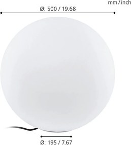 EG 98103 Venkovní stojací svítidlo MONTEROLO 98103 - EGLO