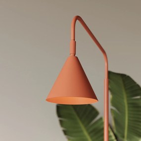 Sollux Lighting Stojací lampa NOX okrově červená
