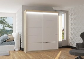 Posuvná skříň s LED osvětlením SPECTRA 180